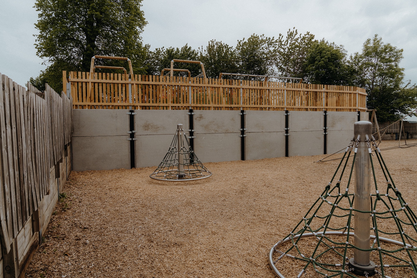 Retaining Wall Panels Supplied To Cannon Hall Farm, Barnsley | Naylor ...